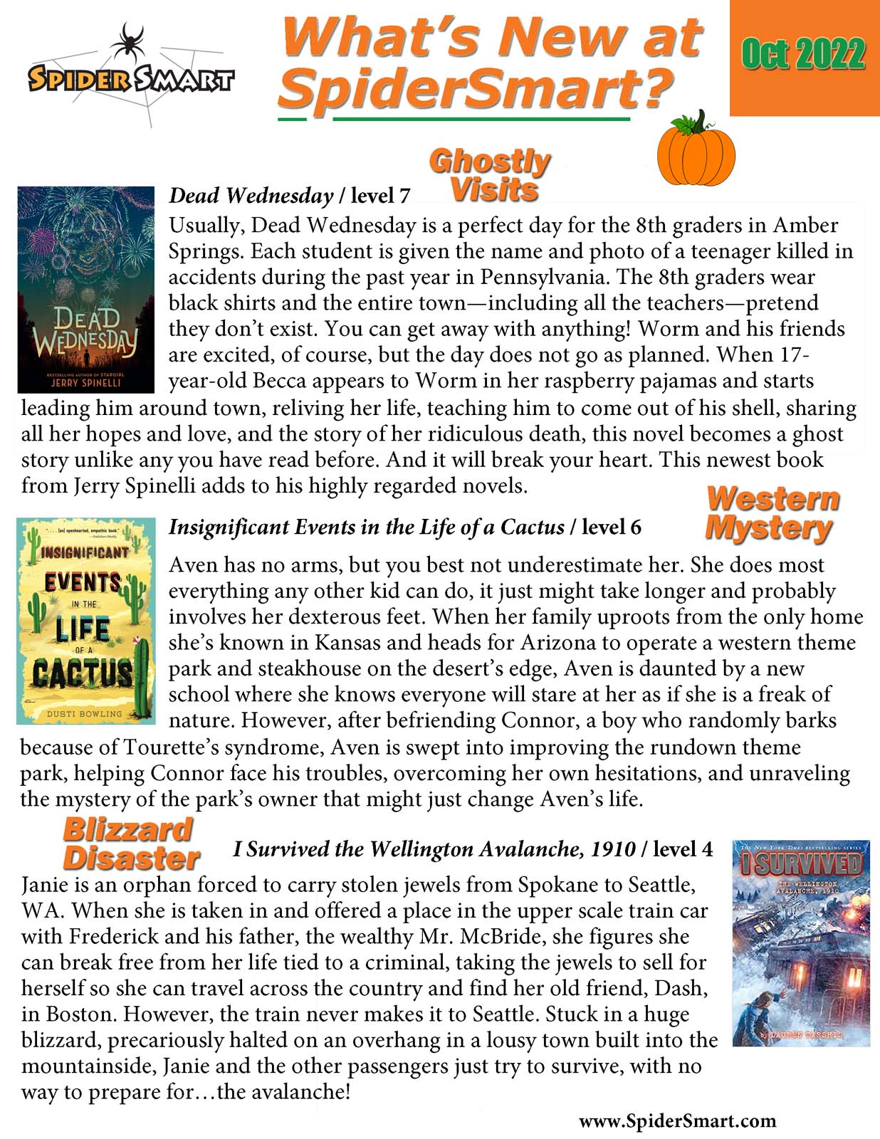 What’s New at SpiderSmart in October? – SpiderSmart Blog