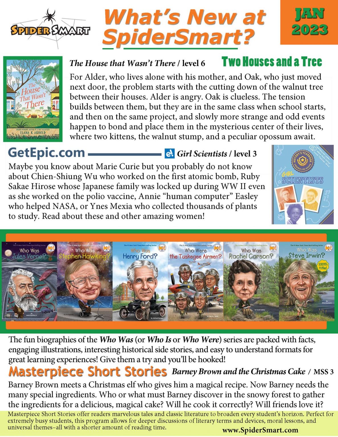 What’s New at SpiderSmart in January? – SpiderSmart Blog