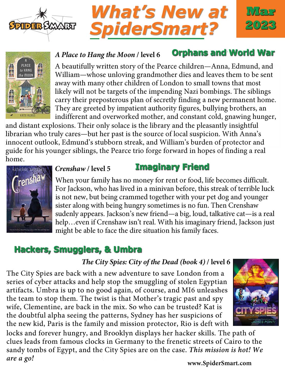 What’s New at SpiderSmart in March? – SpiderSmart Blog