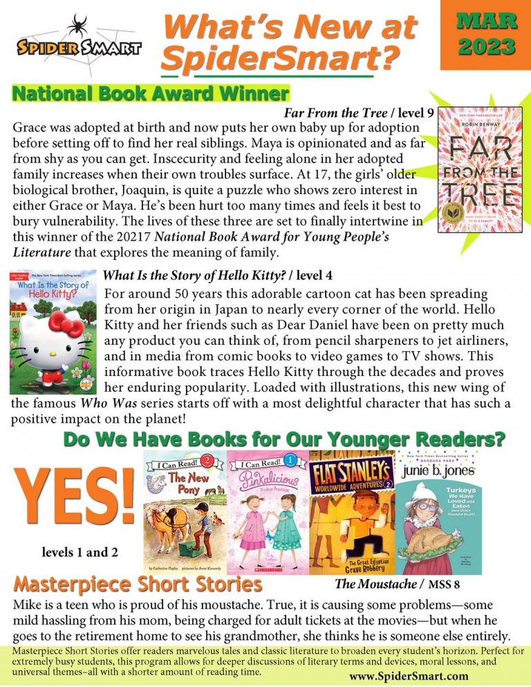 What’s New at SpiderSmart in March? – SpiderSmart Blog