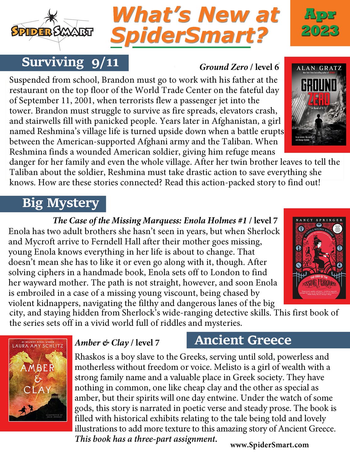 What’s New at SpiderSmart in April? – SpiderSmart Blog