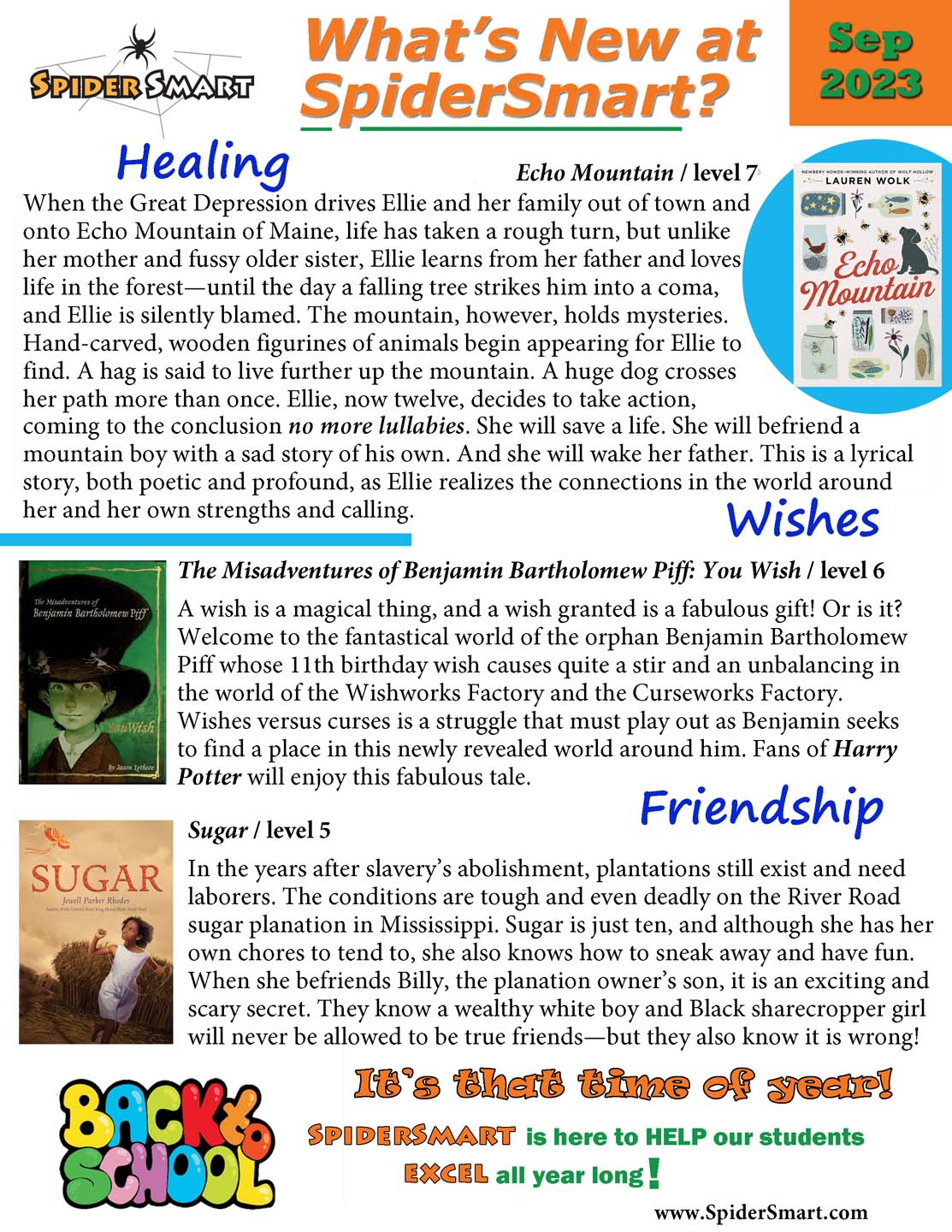 What’s New at SpiderSmart in September – SpiderSmart Blog