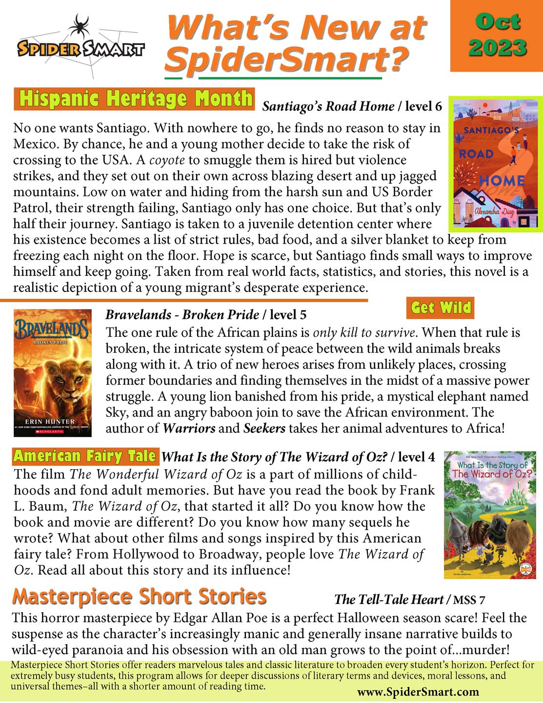 What’s New at SpiderSmart in October? – SpiderSmart Blog