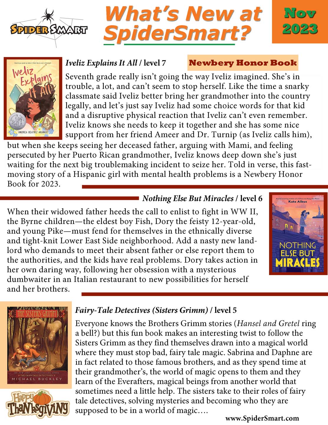 What’s New at SpiderSmart in November? – SpiderSmart Blog