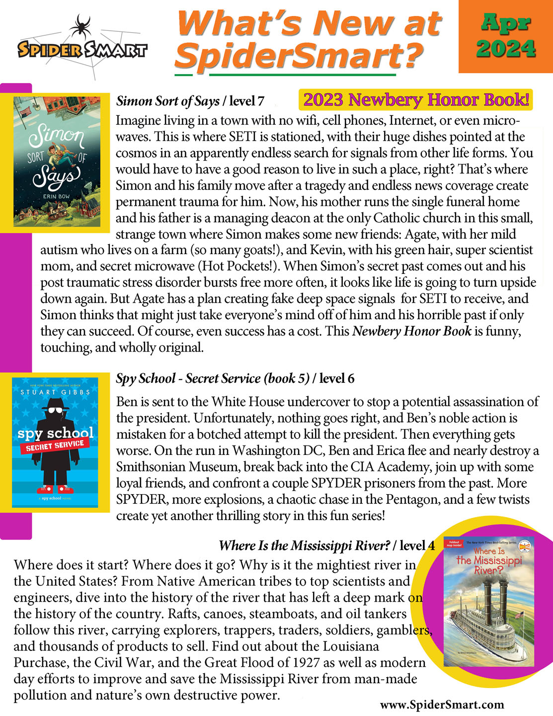 What’s New at SpiderSmart in April? – SpiderSmart Blog