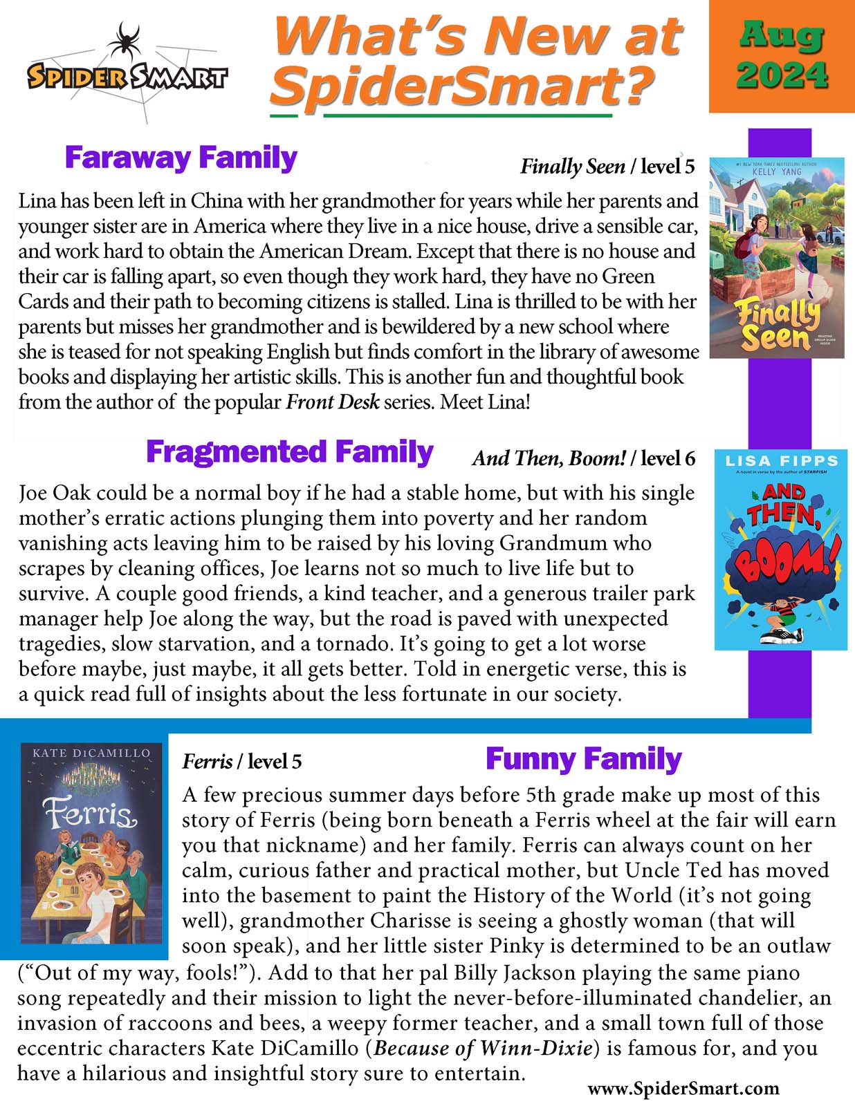 What’s New at SpiderSmart in August? – SpiderSmart Blog