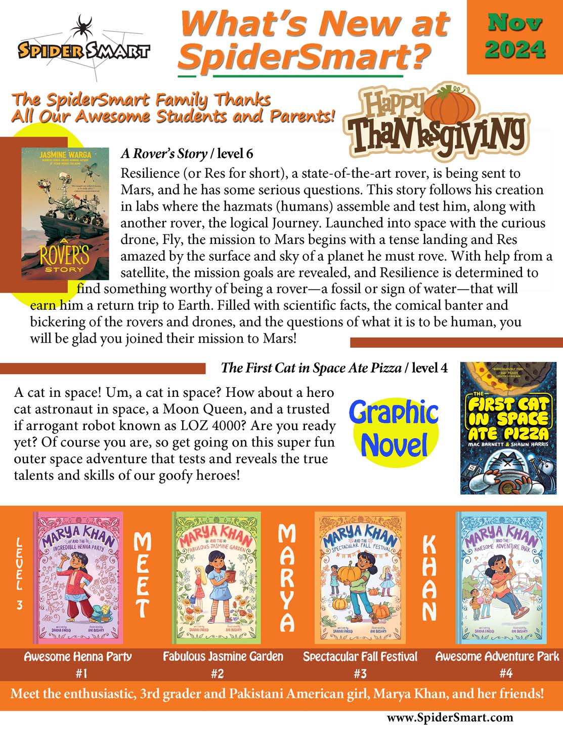 What’s New at SpiderSmart in November? – SpiderSmart Blog