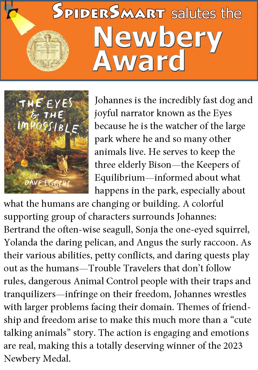 Newbery Spotlight – SpiderSmart Blog