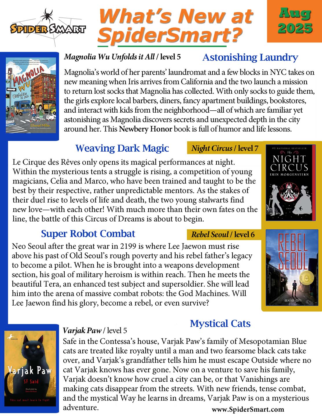 What’s New at SpiderSmart in August? – SpiderSmart Blog